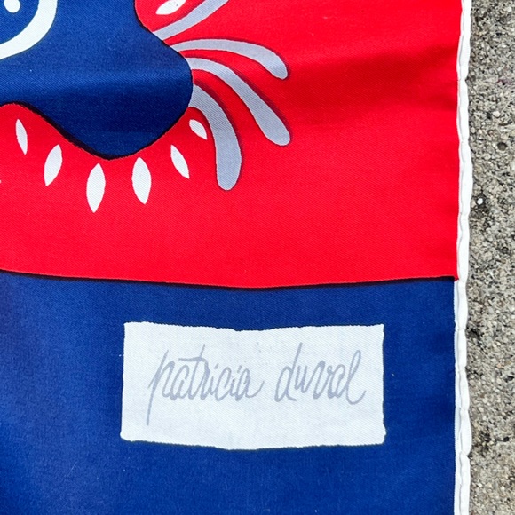 Patricia Duval | Accessories | Vtg Patricia Duval Artist Silk Scarf ...
